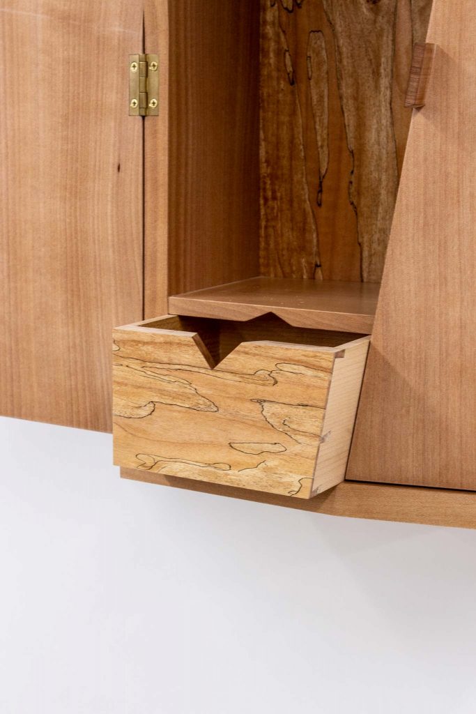 Madrone Wall Cabinet « The Krenov School of Fine Furniture